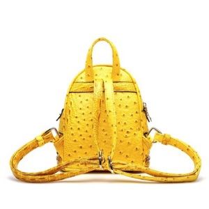 Bags | Gold Mini Backpack | Poshmark